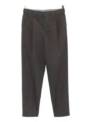 Brunello Cucinelli Pleated Trousers - Brown