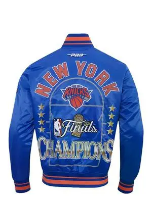 PRO STANDARD Long-sleeve Bomber Jacket - Blue