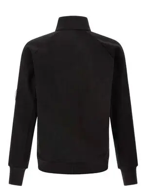 C.P. COMPANY C.P. Company Diagonal Weave Half-Zip Sweater