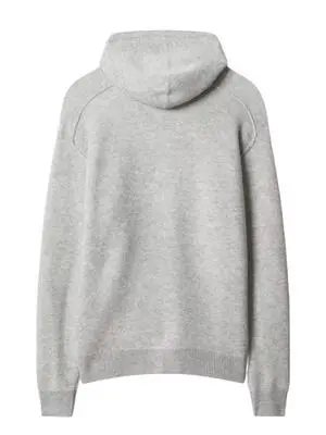 MAISON KITSUNÉ Maison Kitsuné Mélange Effect Knitted Hoodie