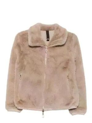 DUNO Faux-fur Reversible Jacket - Neutrals