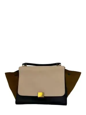 Celine Celine Trapeze Handbag Black