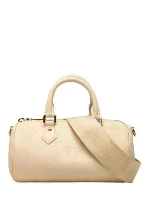 LOUIS VUITTON Monogram Empreinte Giant Papillon Bb Satchel - Brown
