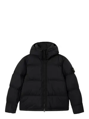 Stone Island Nylon Down Jacket - Black