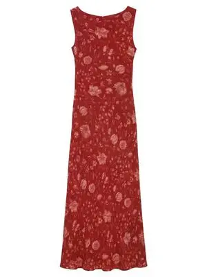 REFORMATION Prescott Floral-print Maxi Dress - Red