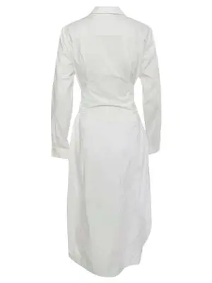 Simkhai Tie-waist Midi Dress - White