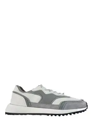 BUTTERO® Panelled Lace-up Sneakers - Grey