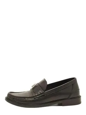 Fendi Ff Penny Loafers - Black