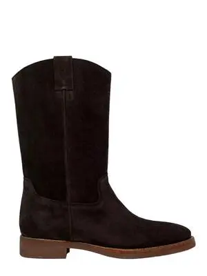 BUTTERO® Buttero Chianti Panelled Suede Boots