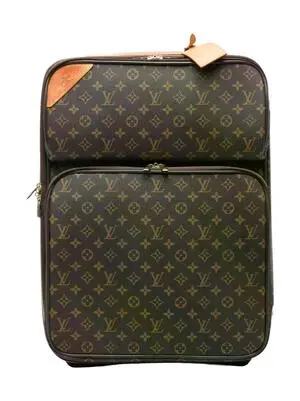 LOUIS VUITTON Monogram Pegase Legere Business 55 Travel Bag - Brown