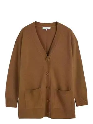 CHINTI & PARKER Chinti & Parker Button-Up Patch-Pocket Cardigan