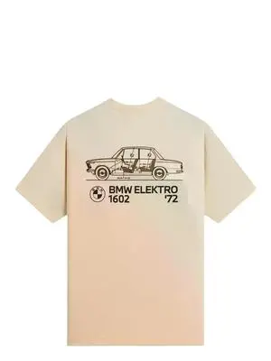 Kith Bmw 1602 Schematic-print Pocket T-shirt - Neutrals