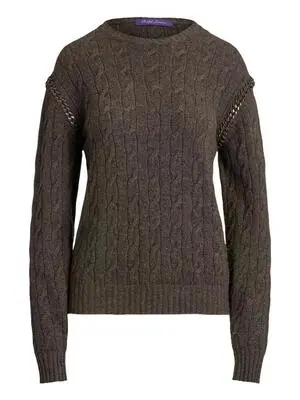 POLO RALPH LAUREN Polo Ralph Lauren Cable-Knit Chain-Detail Sweater