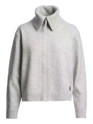 PARAJUMPERS Spinga Zip-up Cardigan - Grey
