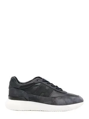 Hogan Interactive³ Suede Panelled Sneakers - Blue