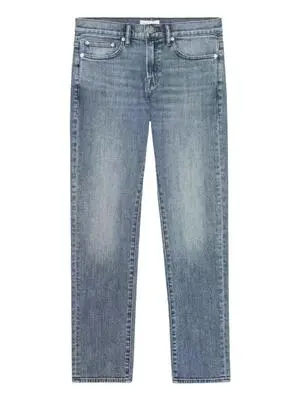 FRAME Faded Effect Slim-fit Jeans - Blue