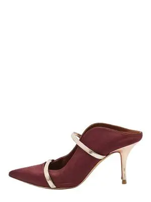 MALONE SOULIERS Maureen Pointed-toe Mules - Red