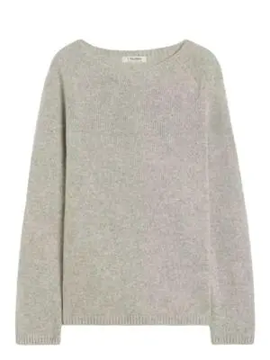 Max Mara Raglan Sleeve Knit Sweater - Neutrals