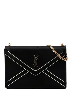 Saint Laurent Gaby Shoulder Bag - Black