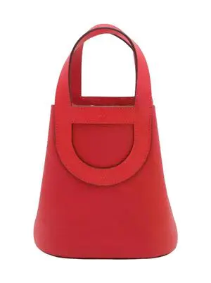 Hermès 2023 Clemence & Swift In The Loop 18 Handbag - Red