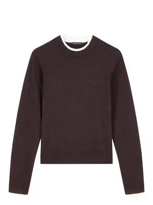 ARMANI EXCHANGE Armani Exchange Regular Fit Viscose And Cashmere Pullover