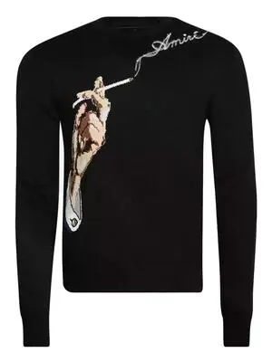 AMIRI AMIRI Smoke Merino Jumper