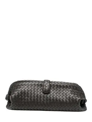 Bottega Veneta Lauren 1979 Leather Clutch - Brown