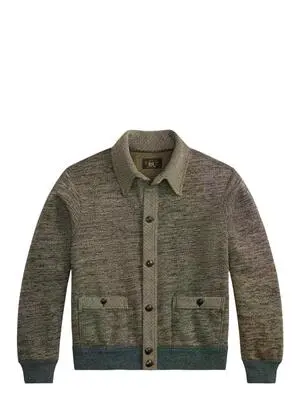 Ralph Lauren Cotton Button Cardigan - Grey