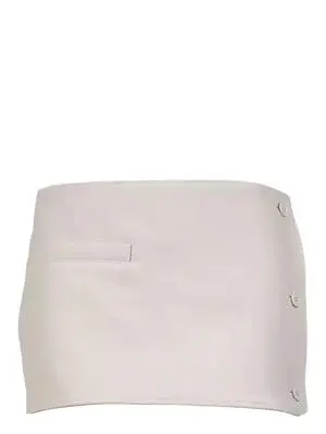 COURREGES Oblique Mini Skorts - Neutrals