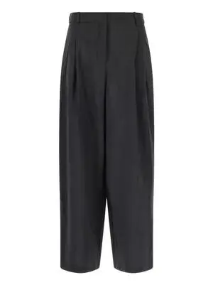MAX MARA S Max Mara Pleated Wide Leg Trousers