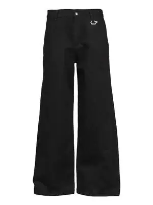 HELIOT EMIL Basalt Carabiner Detail Jeans - Black