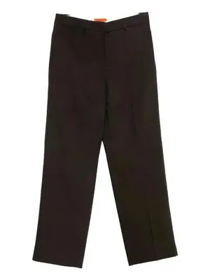 Barena Venezia Pressed Crease Tailored Trousers - Brown