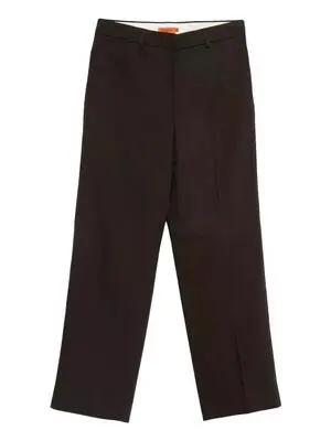 Barena Venezia Pressed Crease Tailored Trousers - Brown