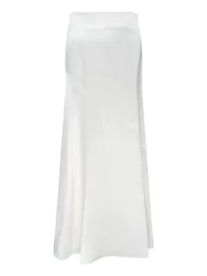 CLUB21 COLLECTION Blair Matte-texture Skirt - White