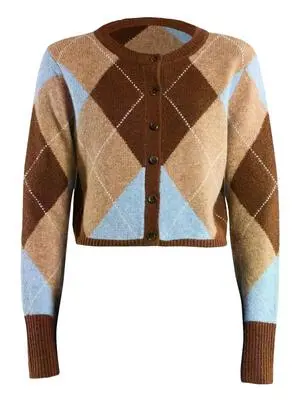 CHRISTY LYNN Christy Lynn Goldie Argyle Cardigan