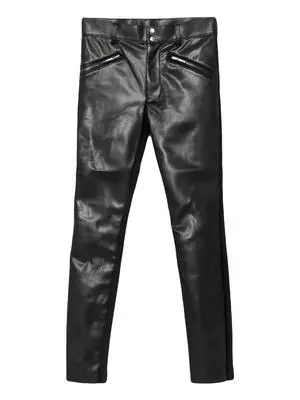 Sacai Panelled Slim-fit Trousers - Black