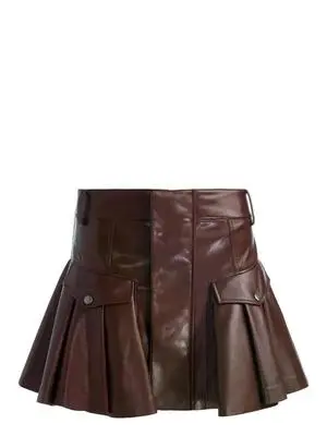 ALICE + OLIVIA Alice + Olivia Trinity Ruffled Mini Skirt