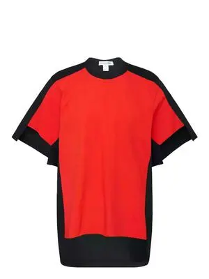 Comme Des Garçons Colour-block T-shirt - Red
