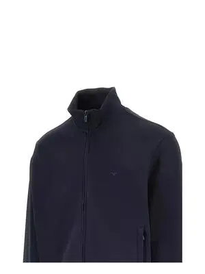 Emporio Armani Zip-up Sweatshirt - Blue