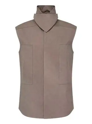RICK OWENS High-Neck Sleeveless Vest