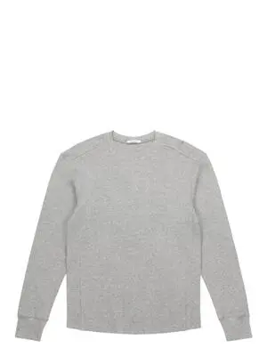 ENTIRE STUDIOS Waffle-knit Long-sleeve T-shirt - Grey