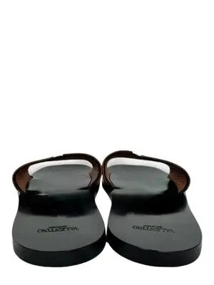 Valentino Garavani Vlogo Slides - Black