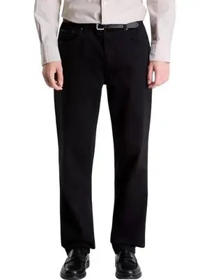 Gant Clean Wash Straight-leg Jeans - Black