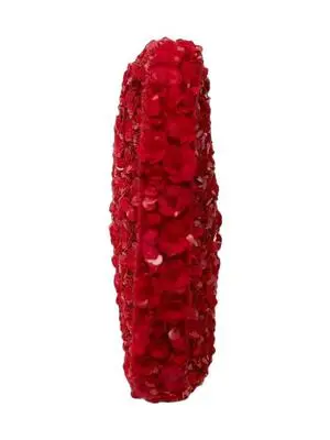 Acler Birch Sequin-embellished Handbag - Red