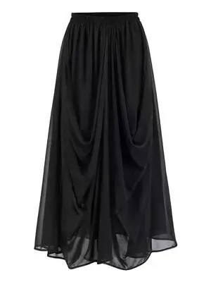 LA HAINE INSIDE US La Haine Inside Us Draped Maxi Skirt