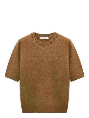 Dorothee Schumacher Fluffy Statements Short-sleeve Top - Brown
