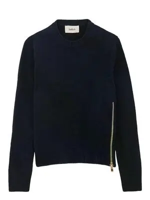 Ba&sh Cheyla Side-zip Sweater - Blue