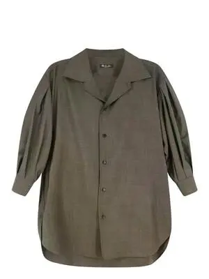 LORO PIANA Loro Piana Elyze Bowling Collar Shirt