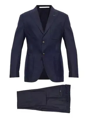 Eleventy Wool Suit - Blue