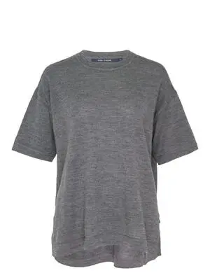 Sofie D'hoore Crew Neck Short Sleeve T-shirt - Grey